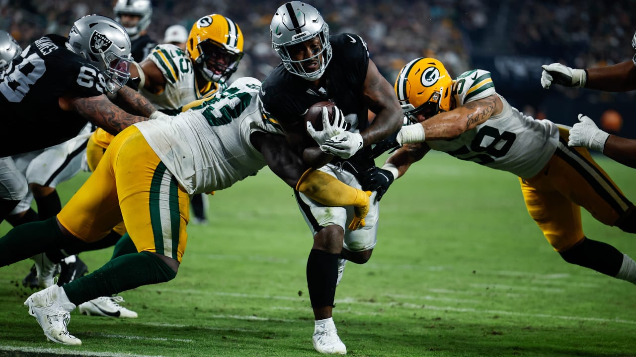 Raiders 2023 Week 5 Highlights vs. Packers | Josh Jacobs scores on 2 ...