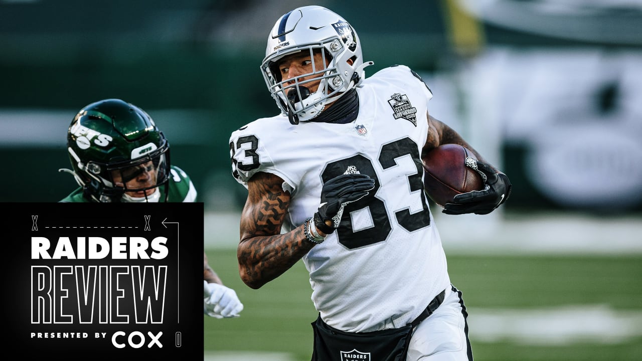 Raiders Review: Darren Waller took advantage of Jets' man-to-man ...