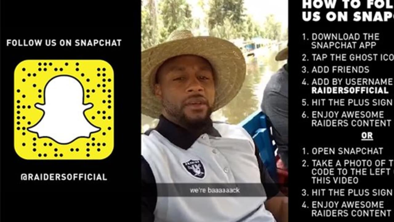 Snapchat: Raiders Fan Fest In Mexico City