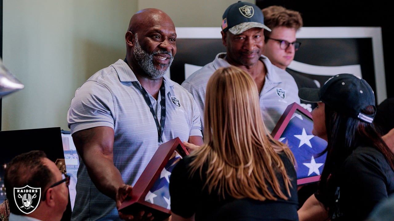 Photos: Raiders Foundation and alumni pay tribute on Memorial Day