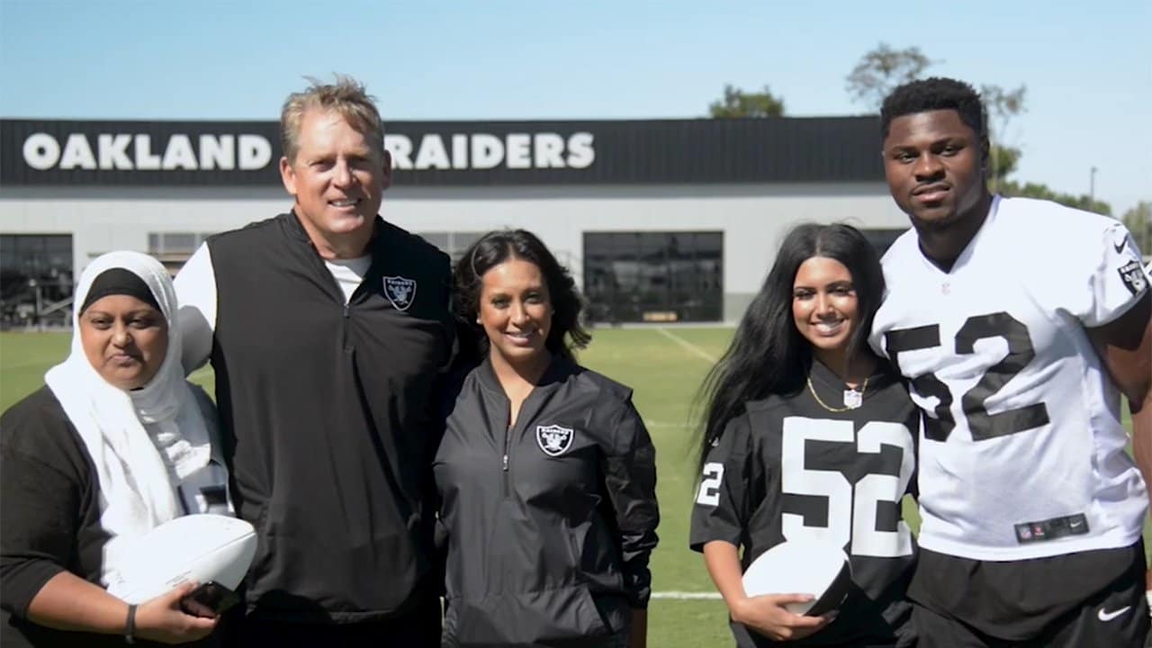 Raiders Make A Wish For Cookie