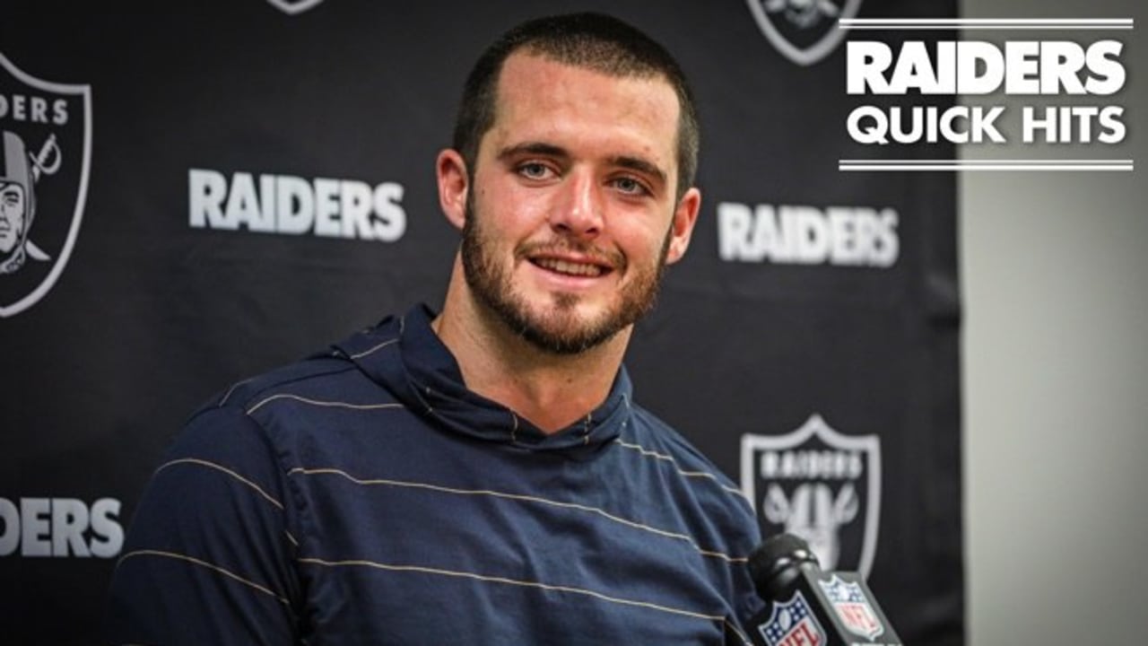 Quarterback Derek Carr: "That's What We Needed"