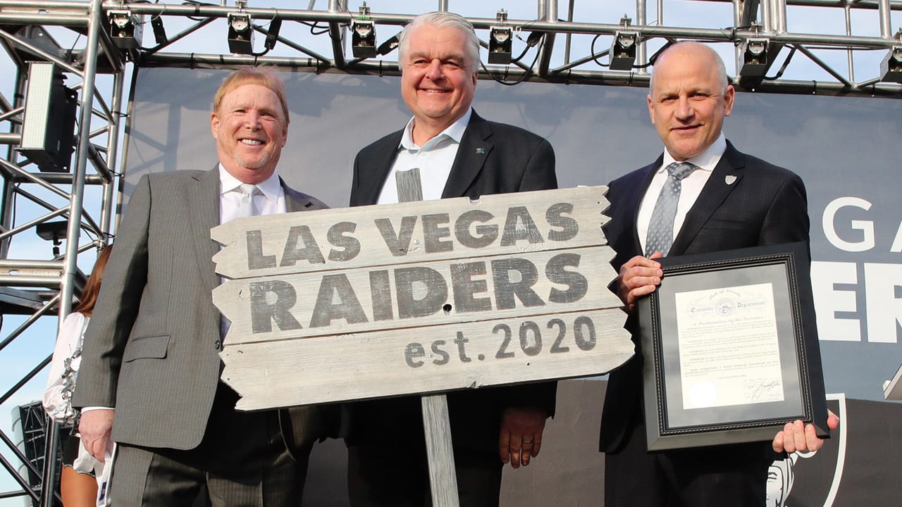 Las Vegas Raiders mark new era of football with official debut