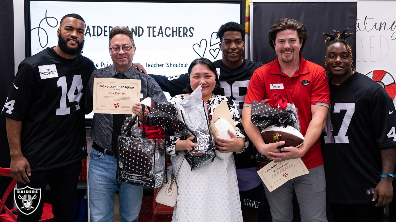 Photos: Raiders visit Coronado High School for Hope Squad End of Year ...