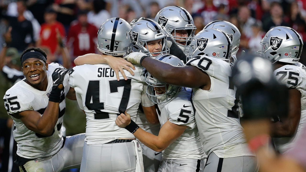 Highlights: Raiders thrilling win over the Cardinals featured several ...