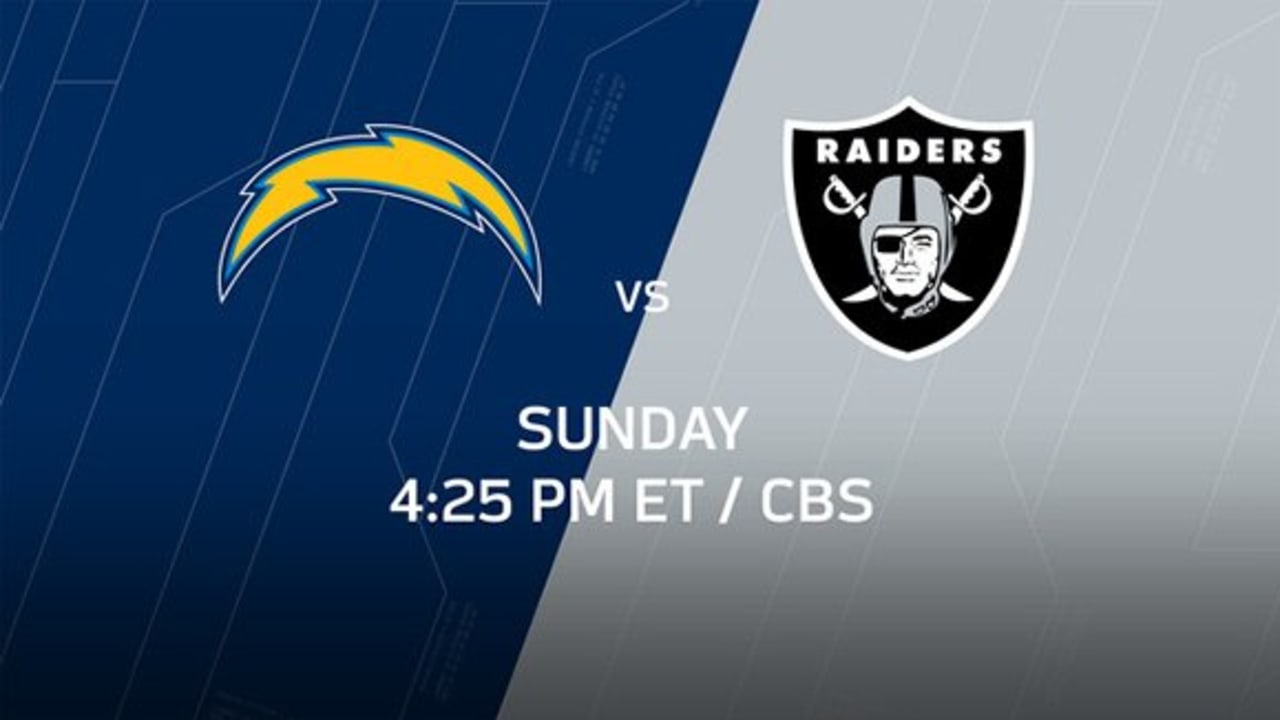 Week 5 Game Preview: Chargers vs. Raiders