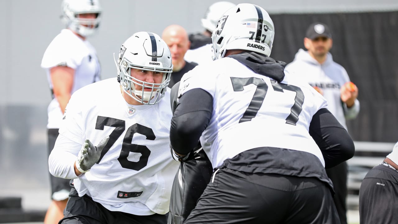 Raiders hit practice field for Day 1 of OTAs