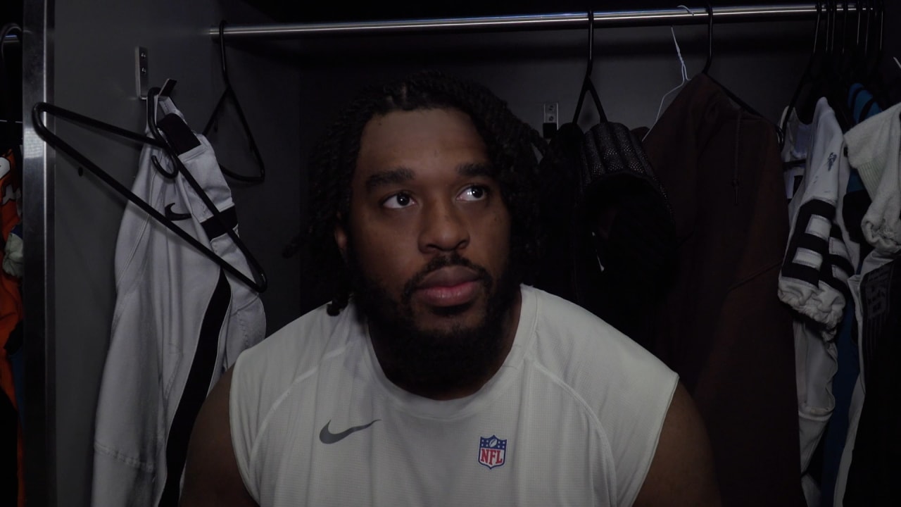 Dylan Parham on his rookie season, facing the Chargers in Week 13 and more