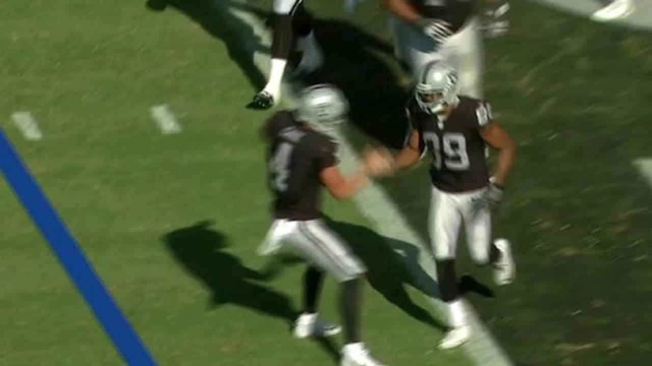 Carr finds Cooper for successful two-point conversion