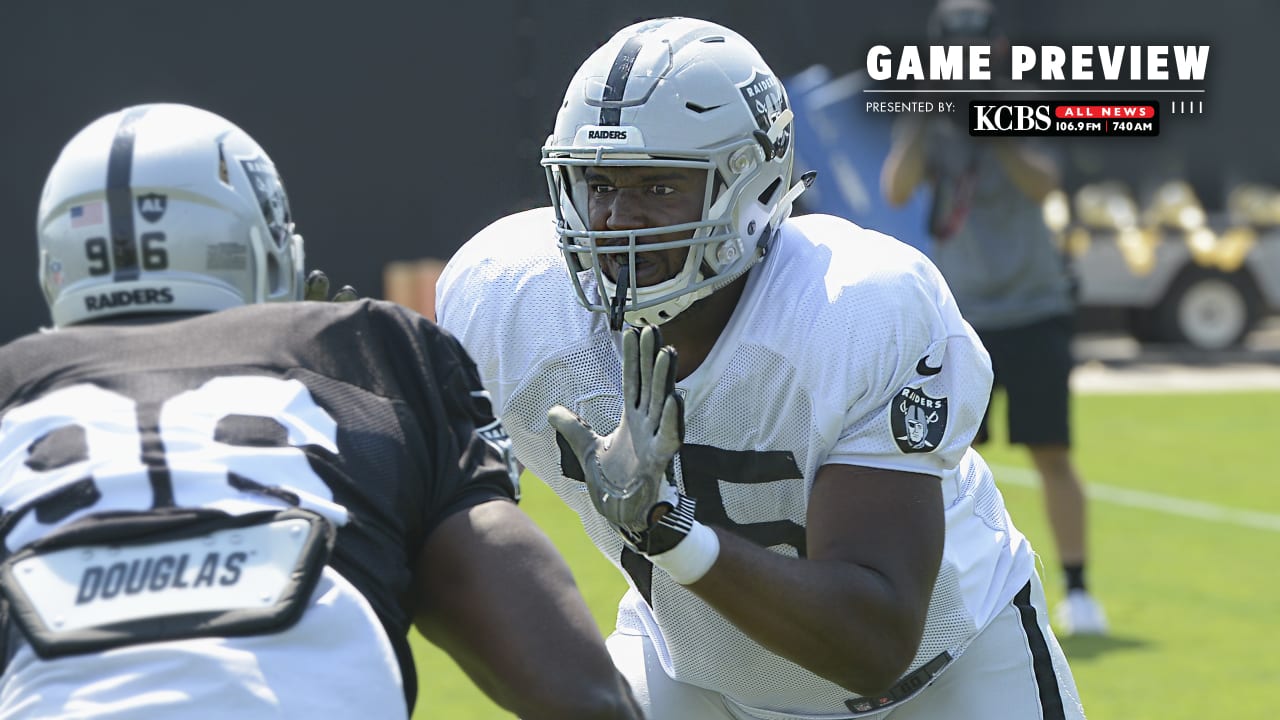 The Raiders will conclude their final game of the preseason in Seattle ...