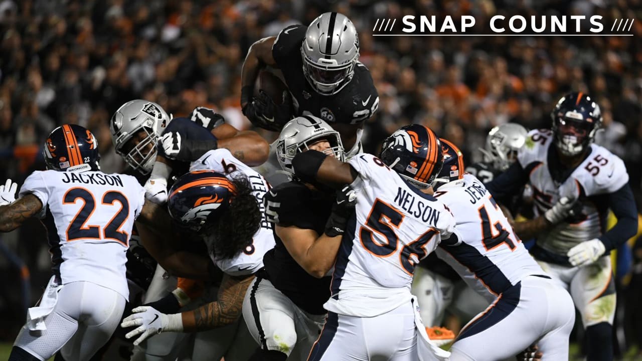 Snap Counts: Week 1 vs. Denver Broncos