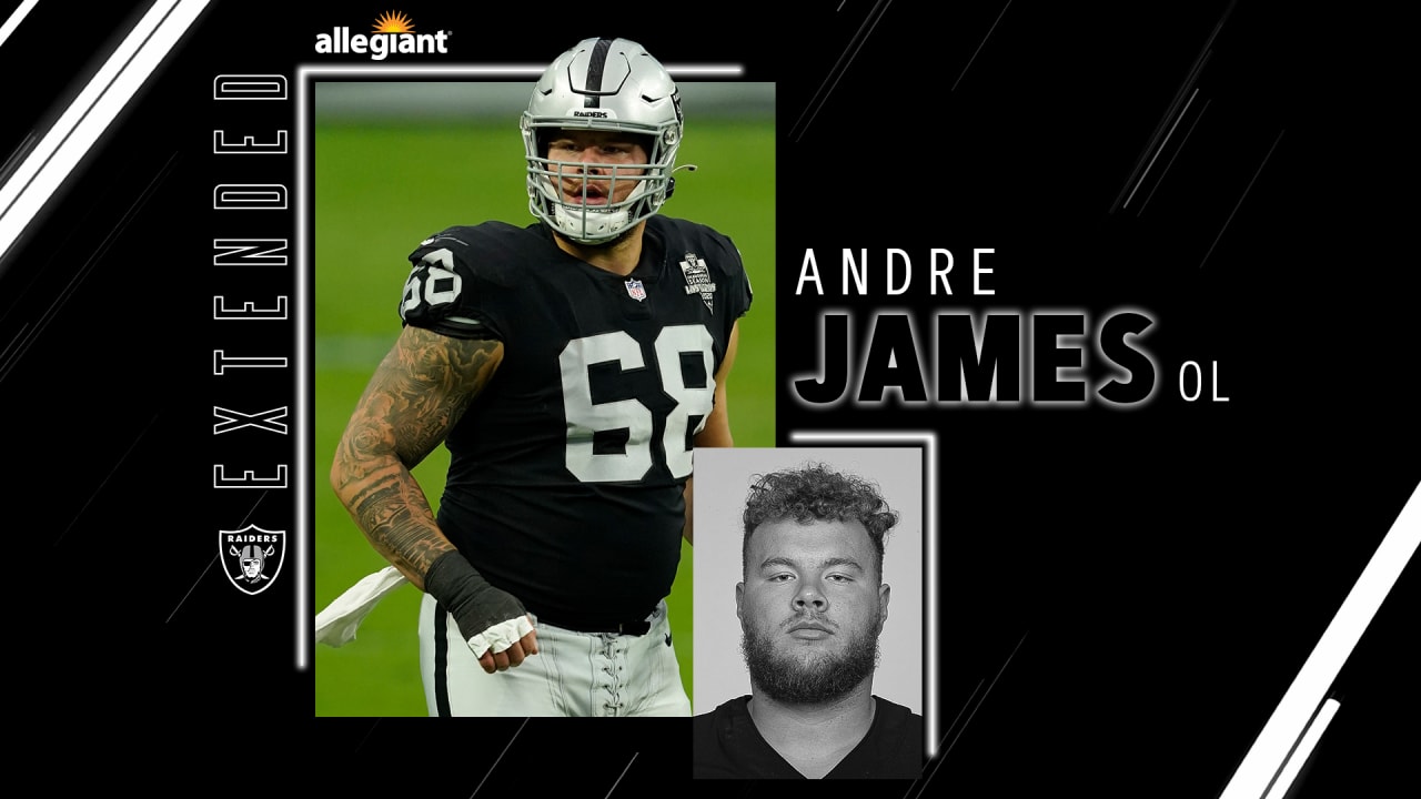 Raiders sign OL Andre James to multi-year extension