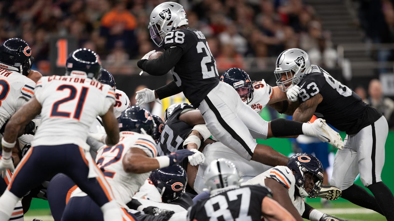 Highlights: The best of Josh Jacobs' goal-line dives