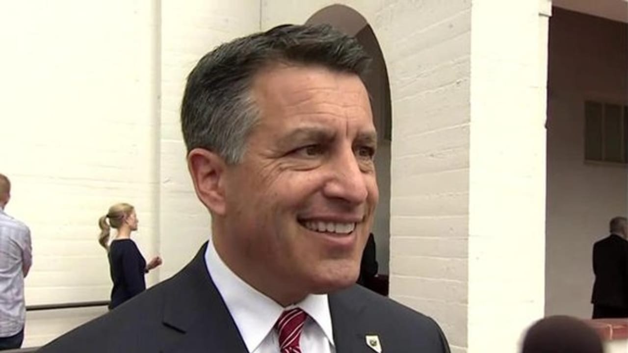 Nevada Governor Sandoval Talks Raiders News