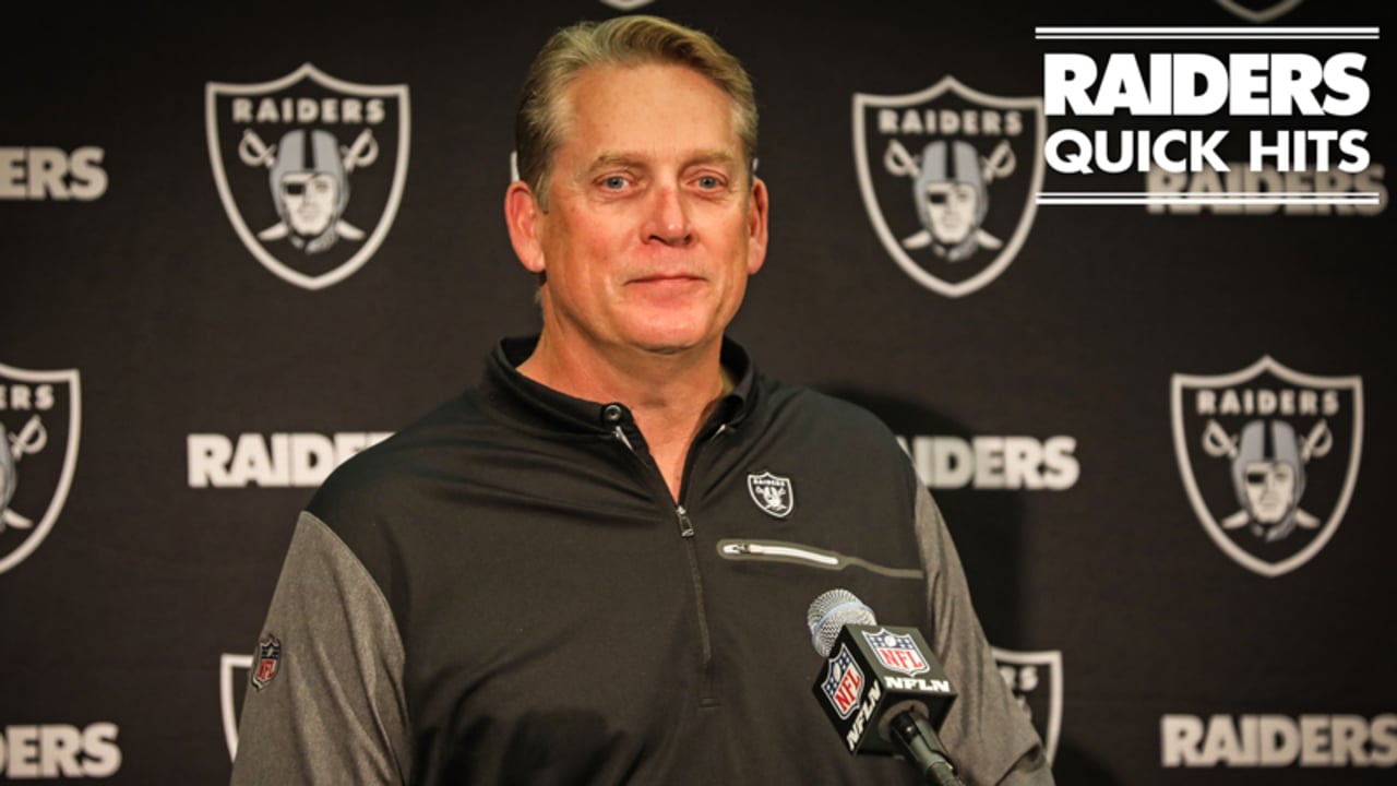Head Coach Jack Del Rio: "We've Been Purposeful In Our Work"