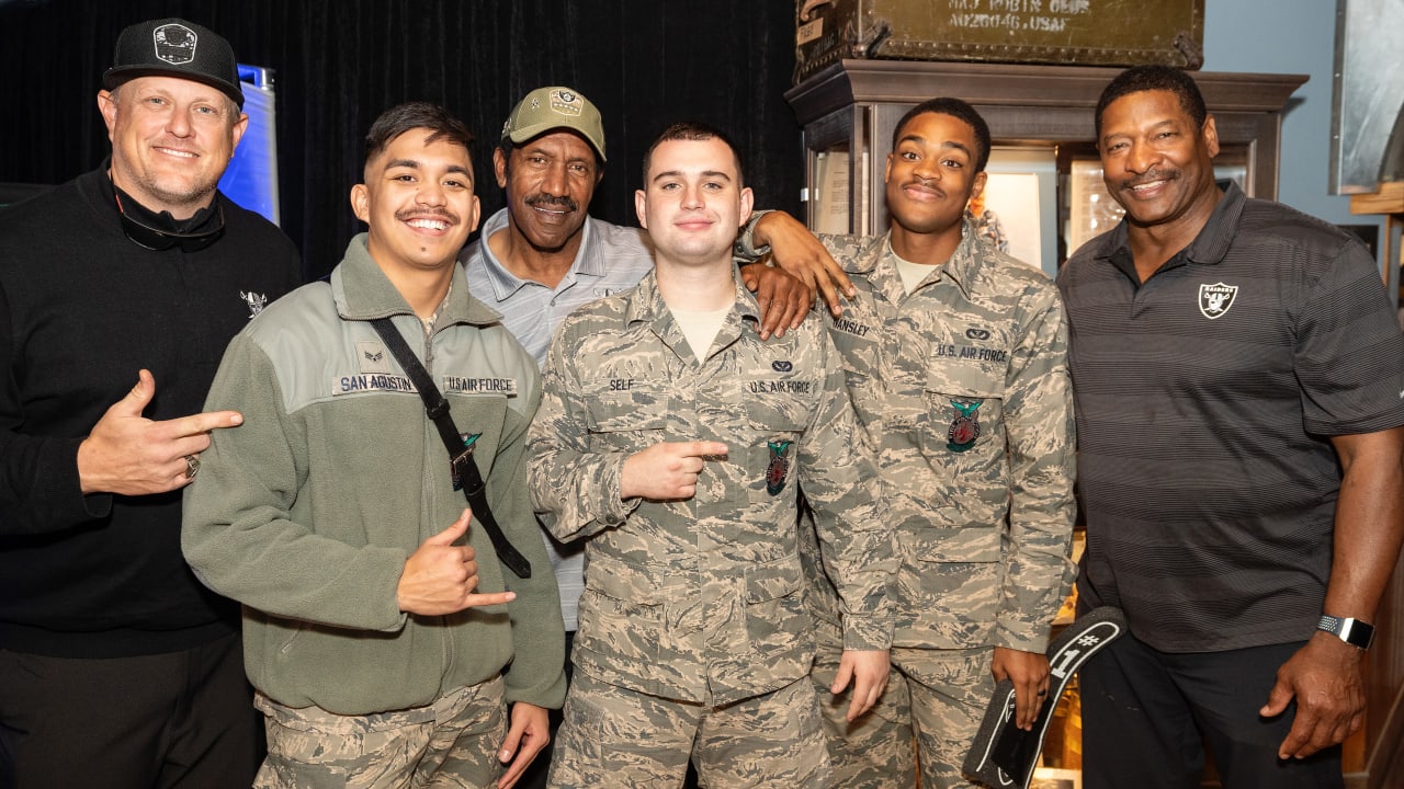 Las Vegas Raiders Family Association hosts Watch Party at Nellis Air ...
