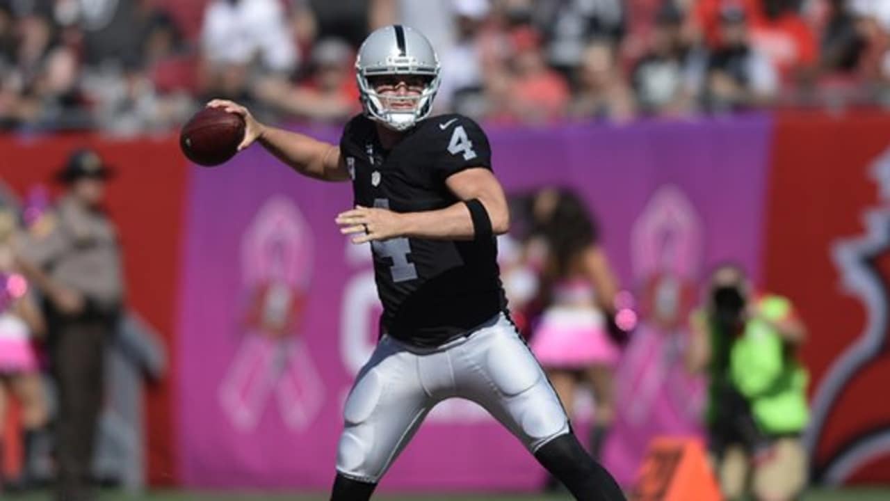 Week 8: Derek Carr highlights