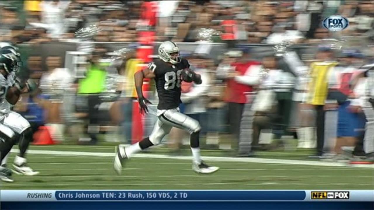Oakland Raiders wide receiver Rod Streater 66-yard catch