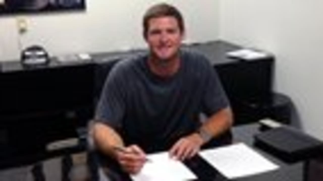 Raiders Sign Draft Pick Tyler Wilson