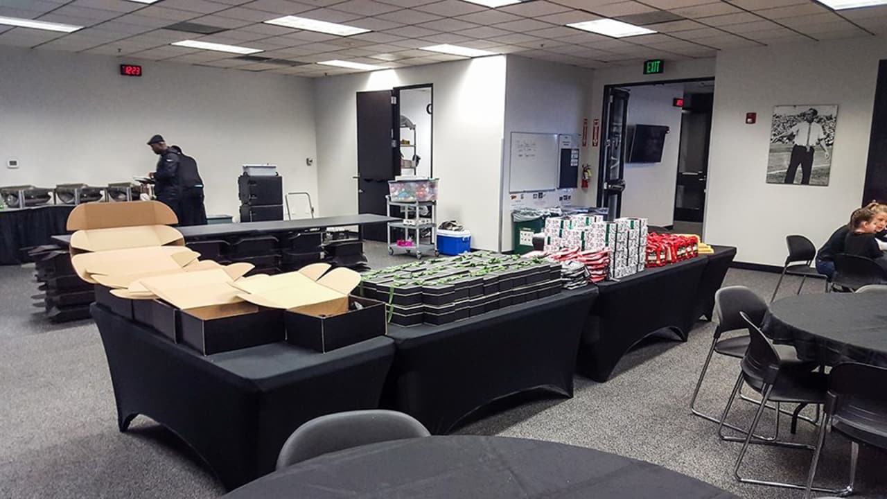 RWA, Raiders Foundation Gift Bags Event