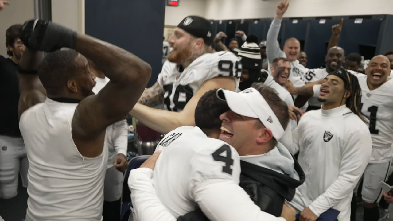 Josh McDaniels' locker room victory speech vs. Seahawks