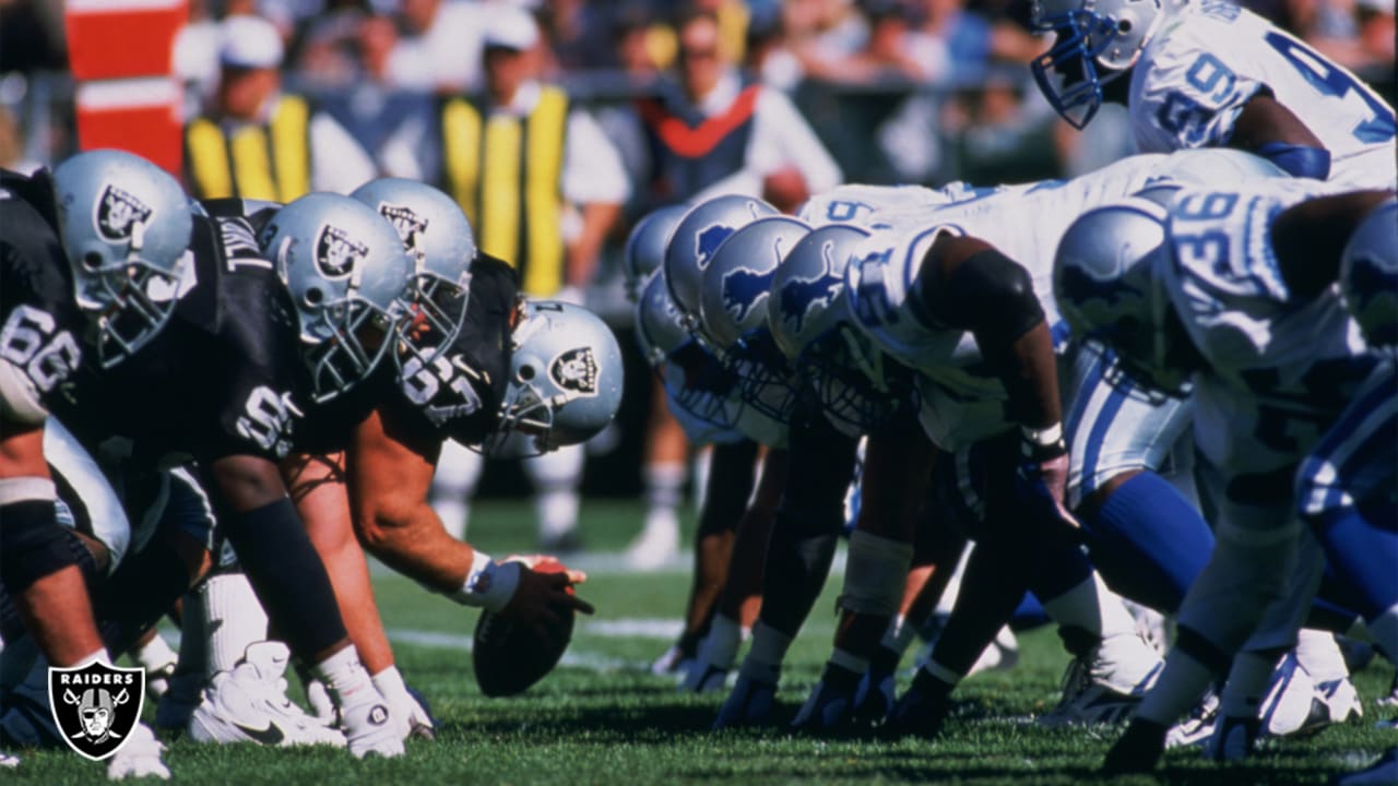 Through The Years: Raiders vs. Lions