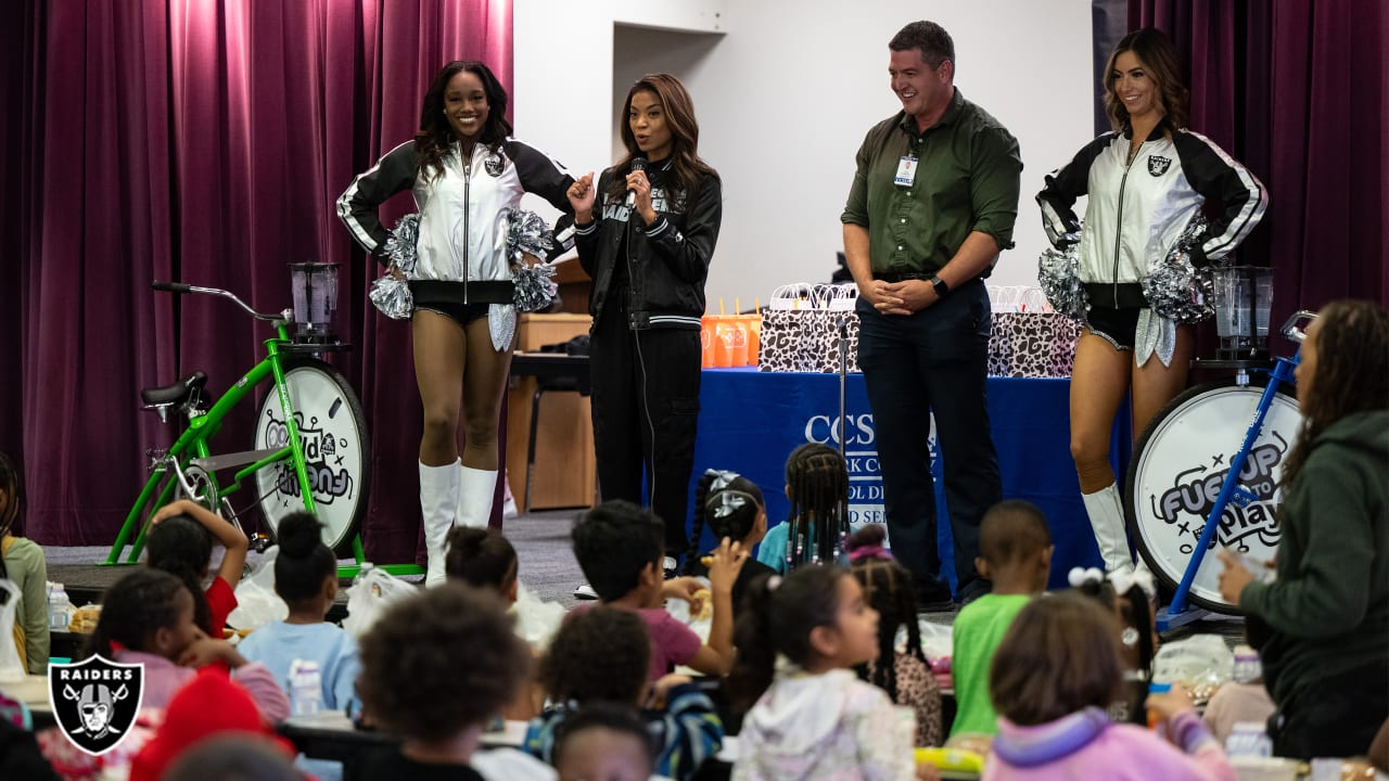 Raiders visit Dusty Dickens Elementary School to celebrate National ...