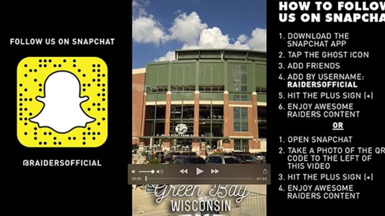Behind the Scenes in Green Bay with Snapchat