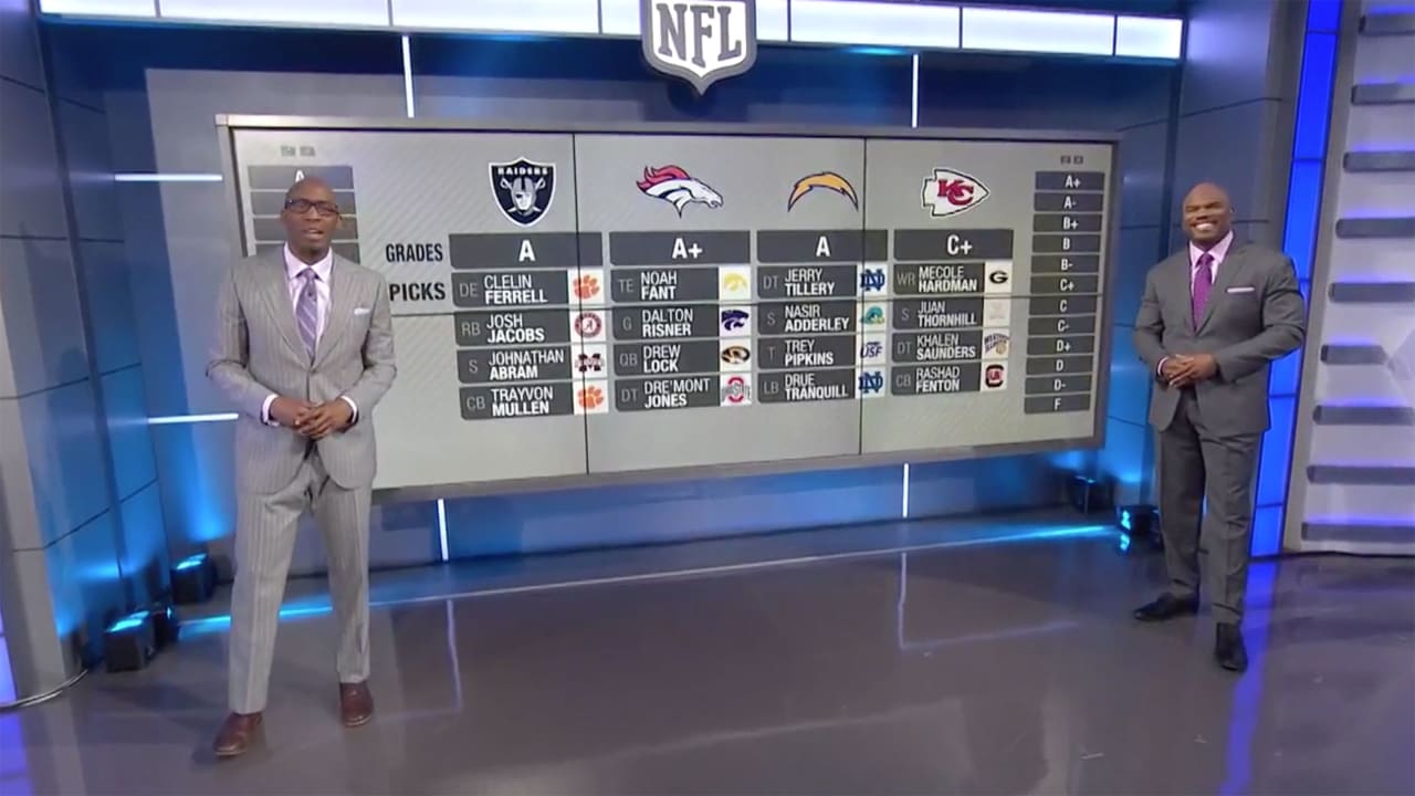 2019 NFL Draft grades: AFC West