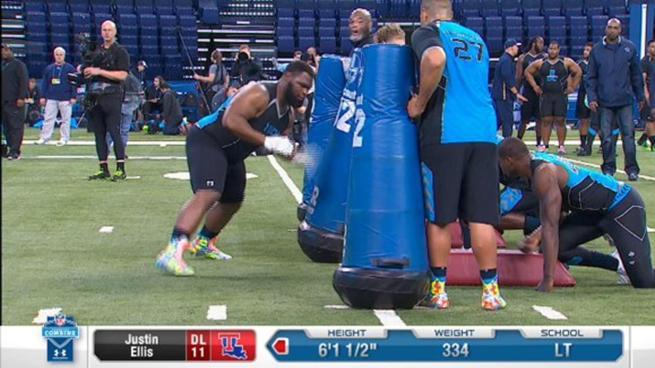 2014 Combine workout: Justin Ellis