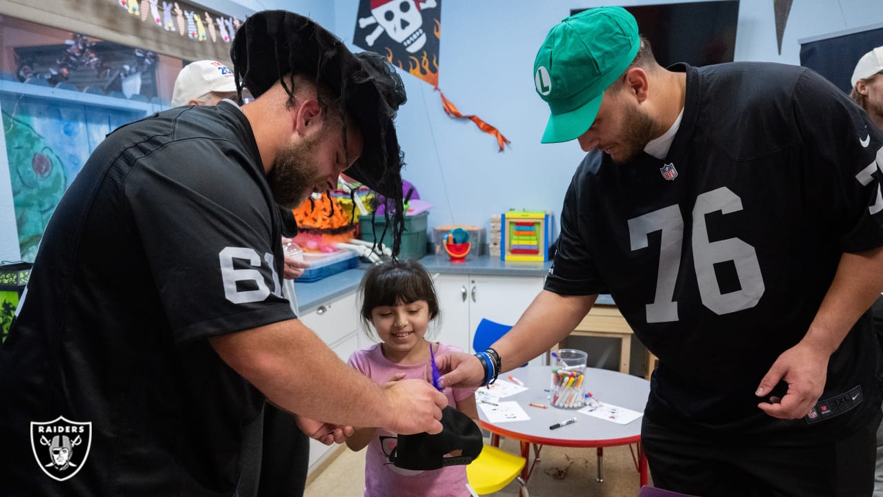 Photos: Raiders take part in Halloween 'Costume Boo-Tique' event
