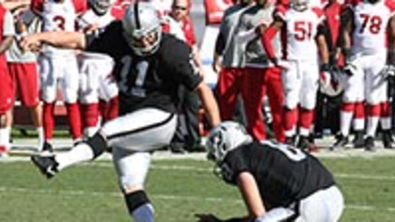 Janikowski Hits 350th FG