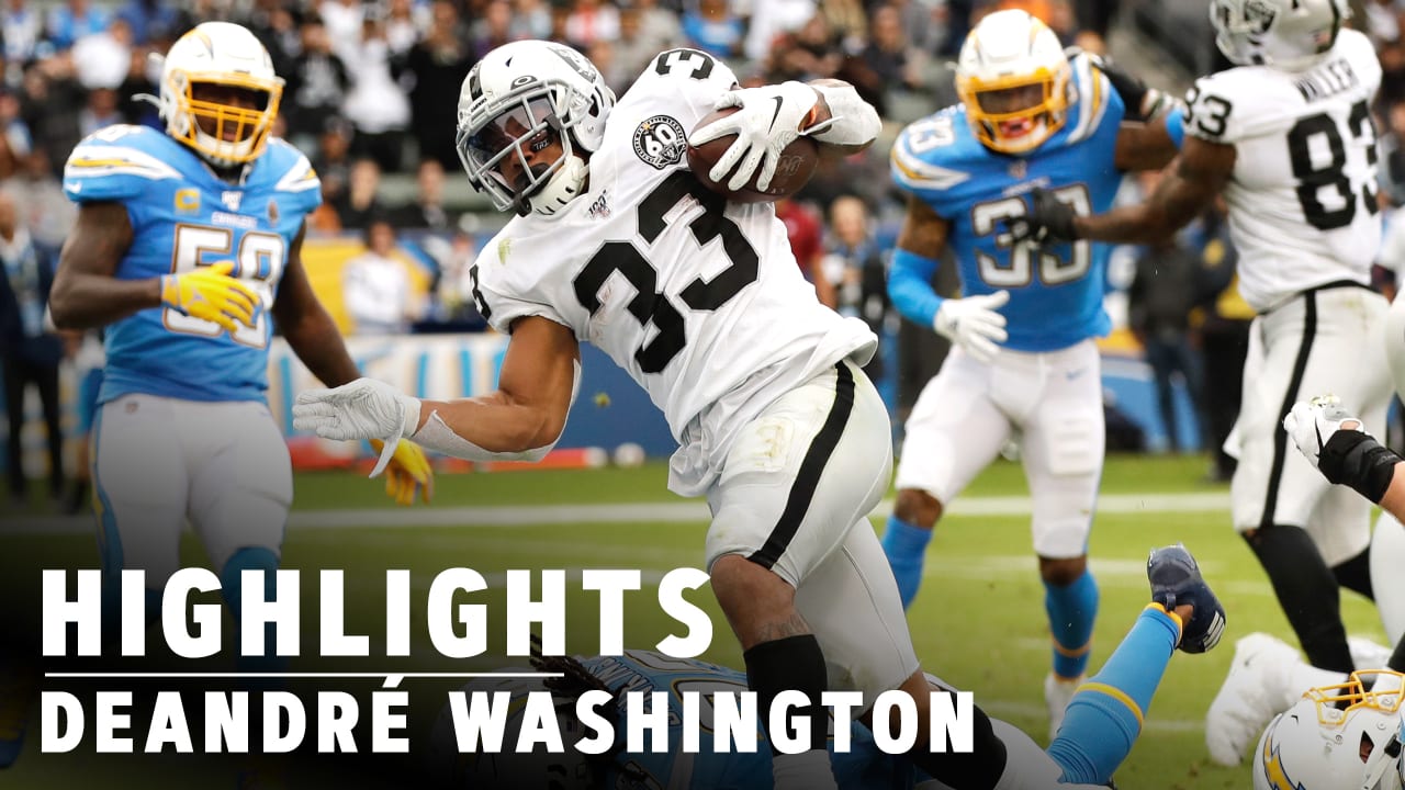 DeAndré Washington highlights: Best plays from Week 16 vs. Chargers