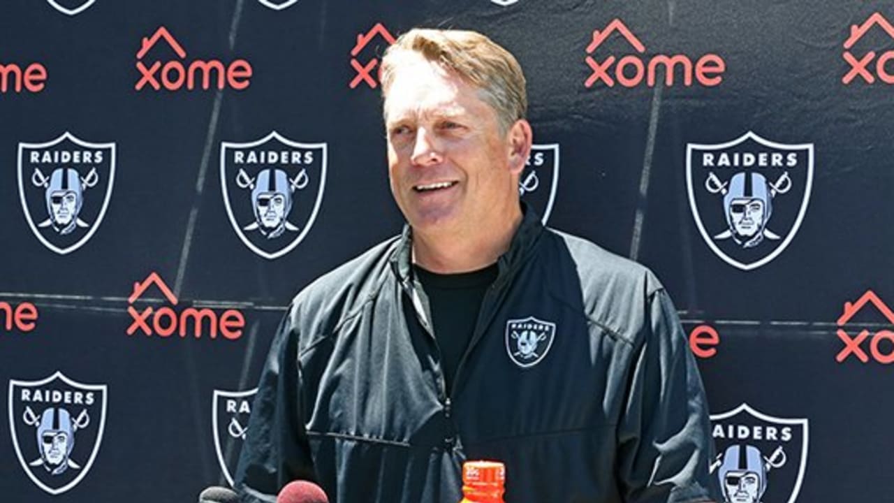 Head Coach Jack Del Rio Talks Day 1 Of Minicamp