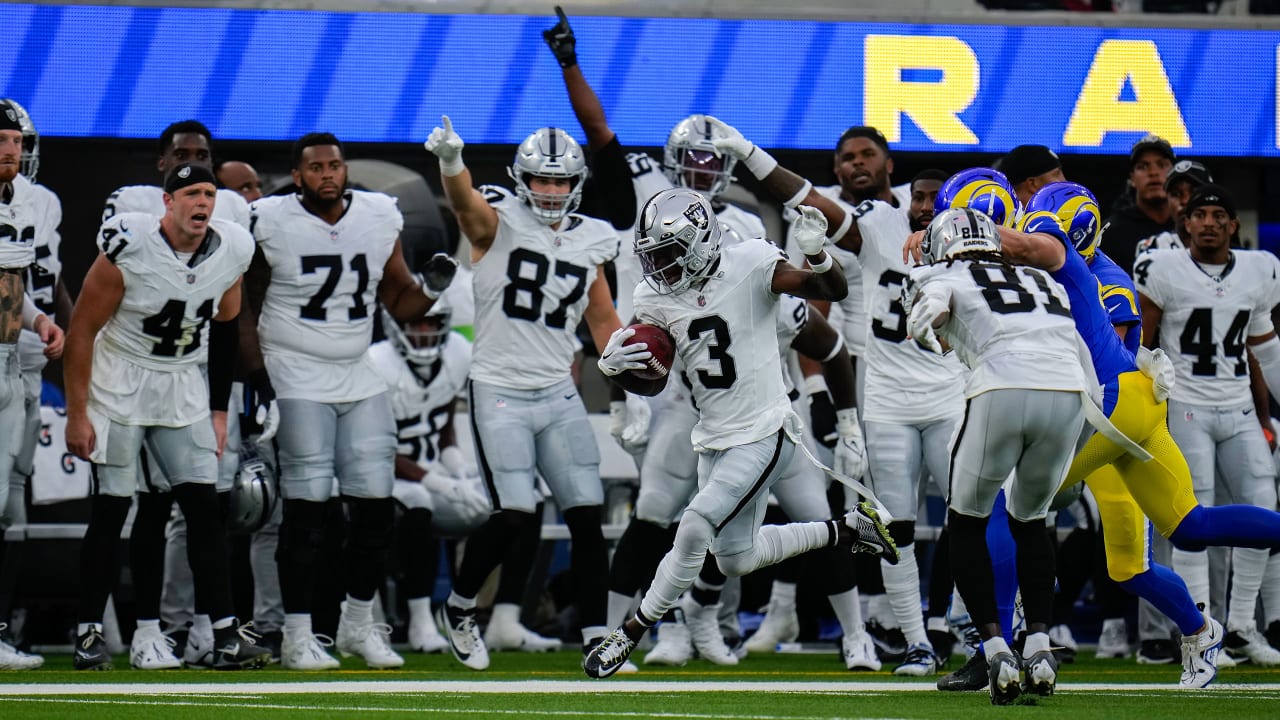 Raiders 2023 Preseason Week 2 Highlights vs. Rams | Wide receiver ...