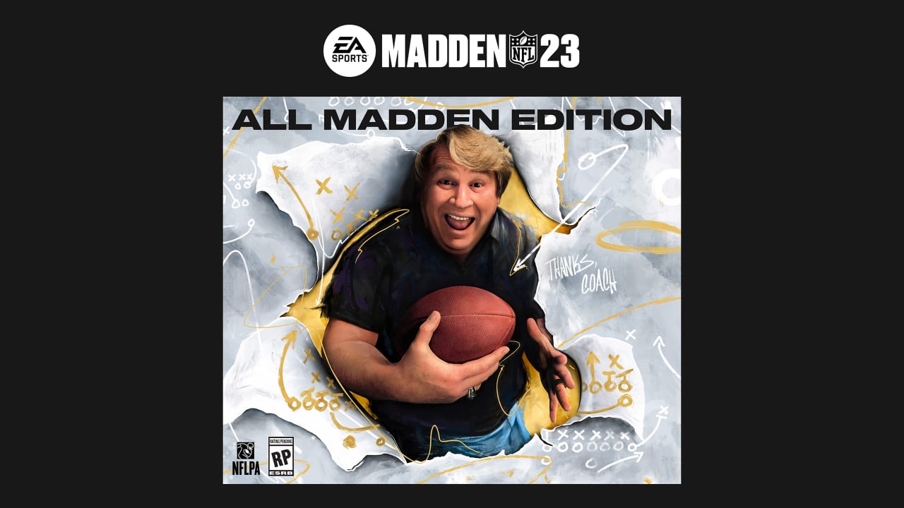Football giant John Madden featured on Madden 23 cover