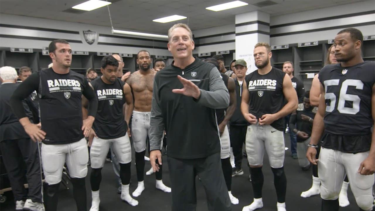 Week 12 Postgame Celebrations and Speech By Coach Del Rio