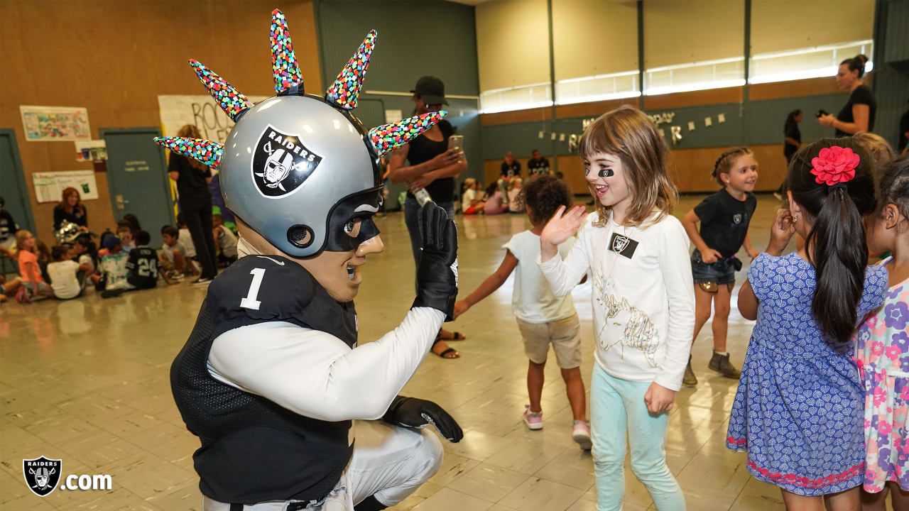 Raider Rusher celebrates birthday with Birthday Book Bash