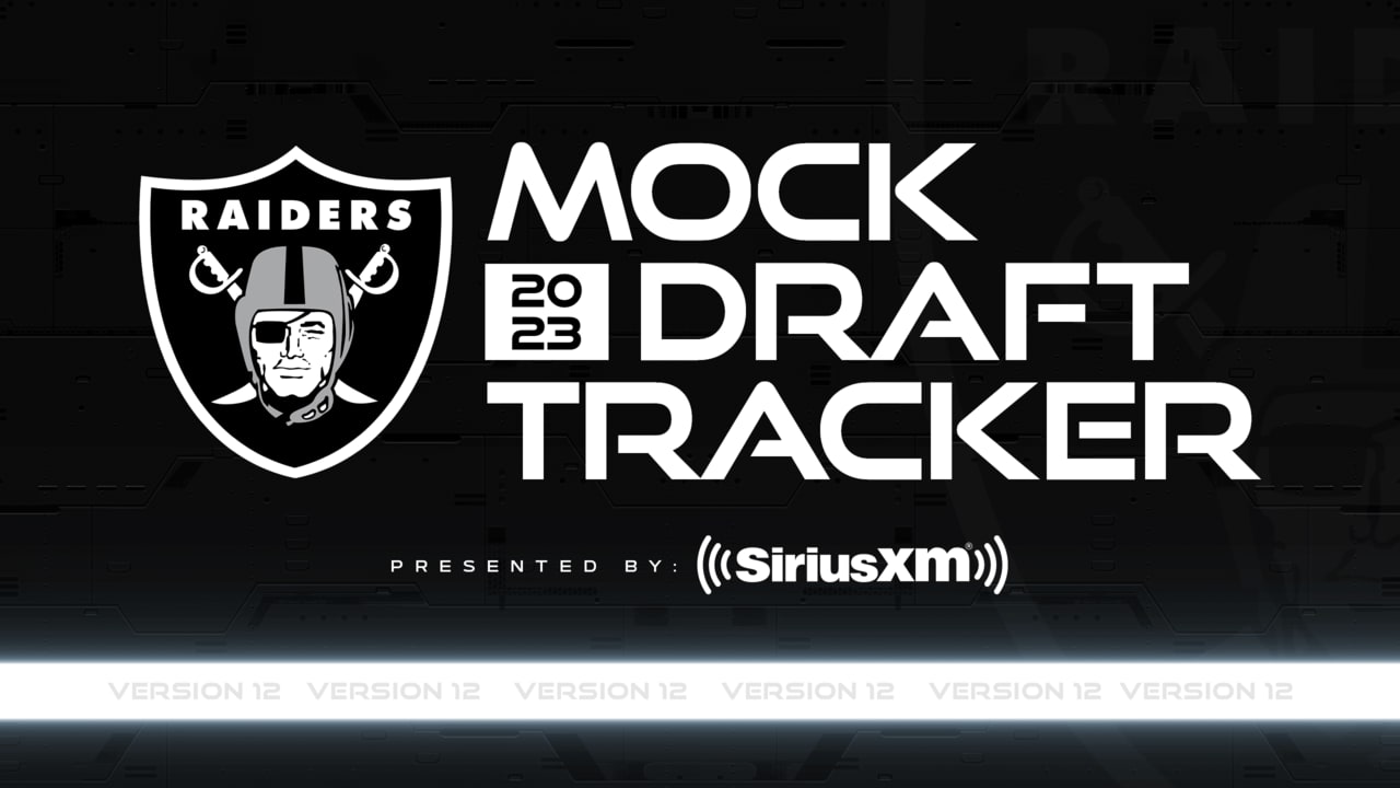 Raiders 2023 Mock Draft Tracker 12.0: The pick is (almost) in