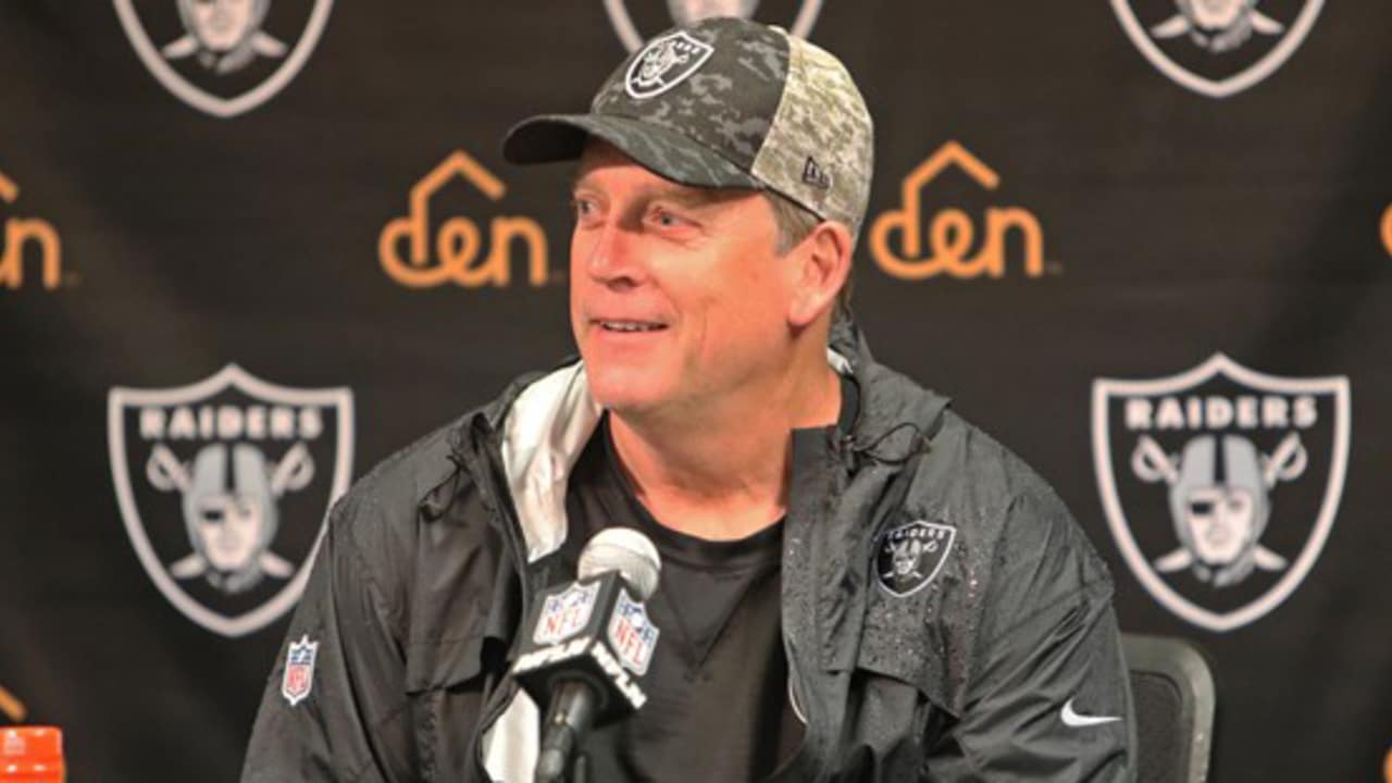 Quick Hits: Head Coach Del Rio Preps Team For Sunday's Game