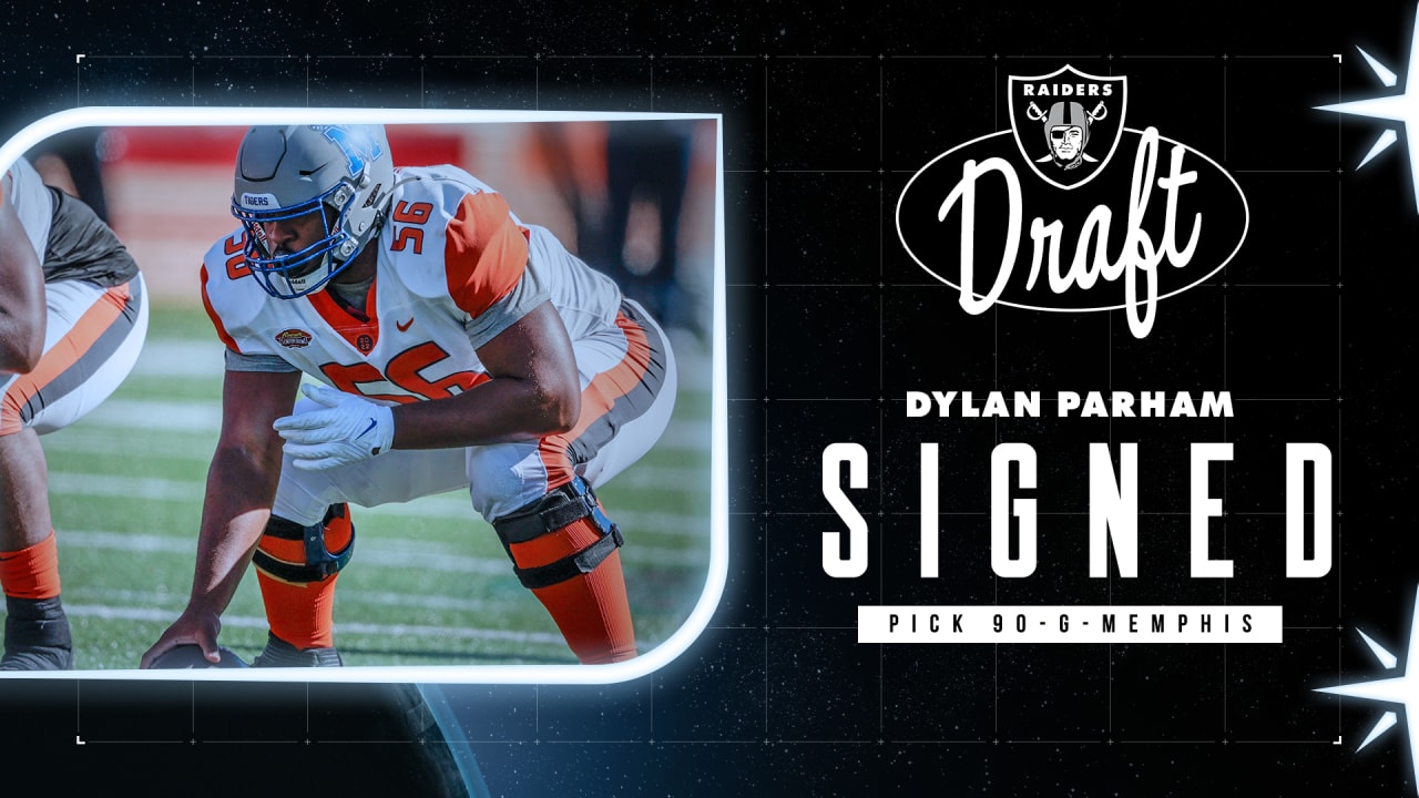 Raiders sign third-round pick G Dylan Parham