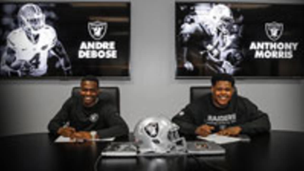 Raiders Sign Seventh-Rounders Morris, Debose