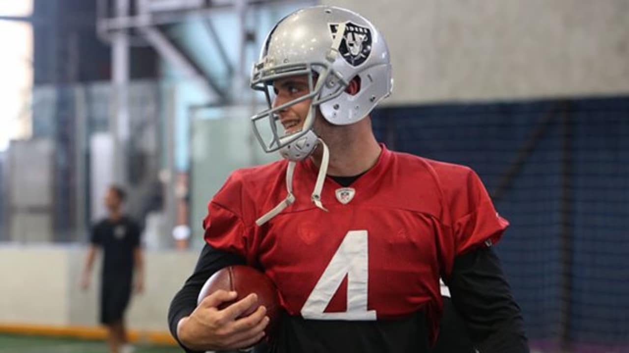 Raiders Practice Indoors