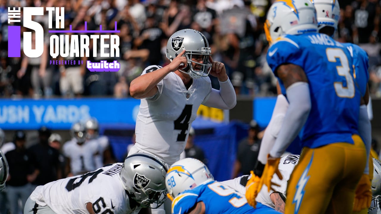 Instant reactions to the Raiders' Week 1 loss to the Chargers | The 5th ...