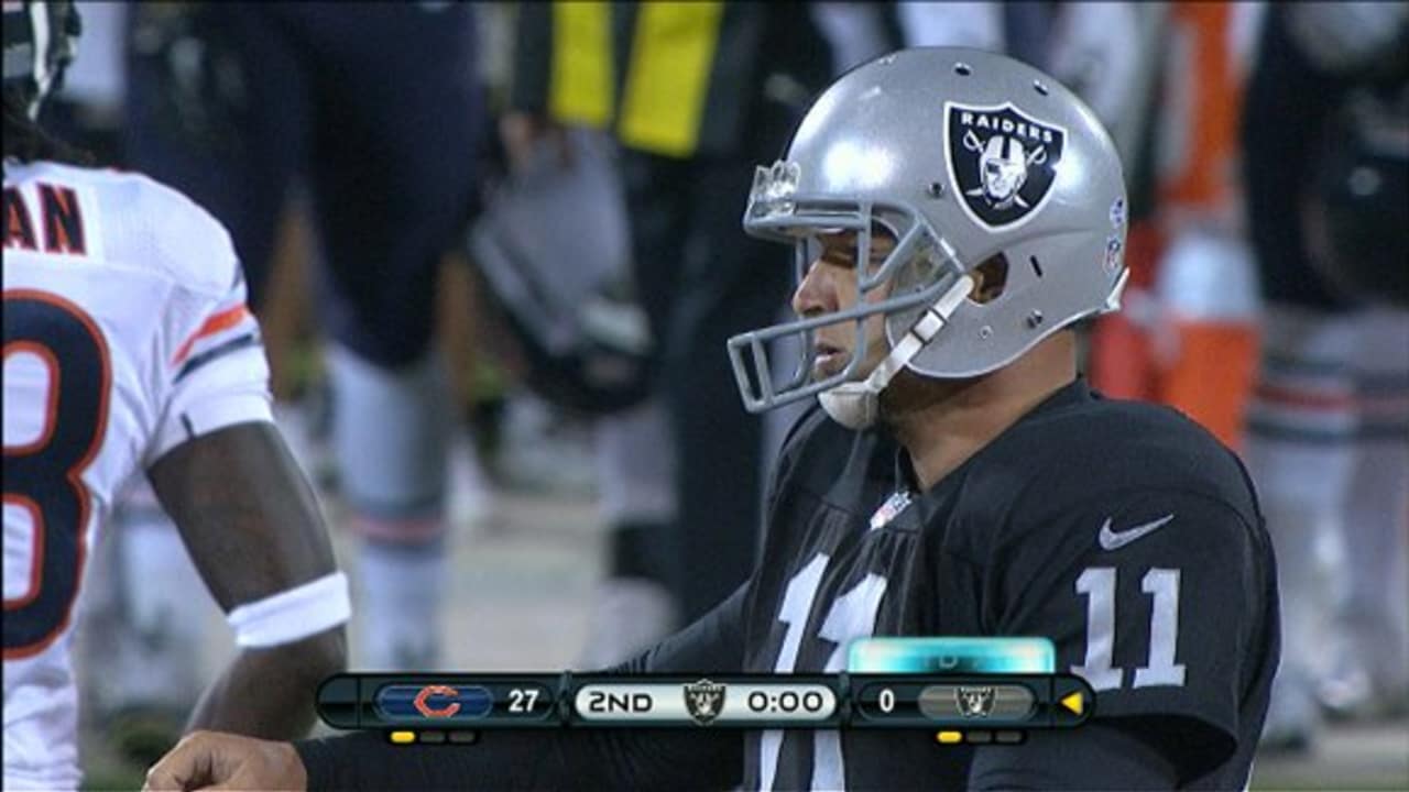 Oakland Raiders kicker Sebastian Janikowski 58-yard field goal