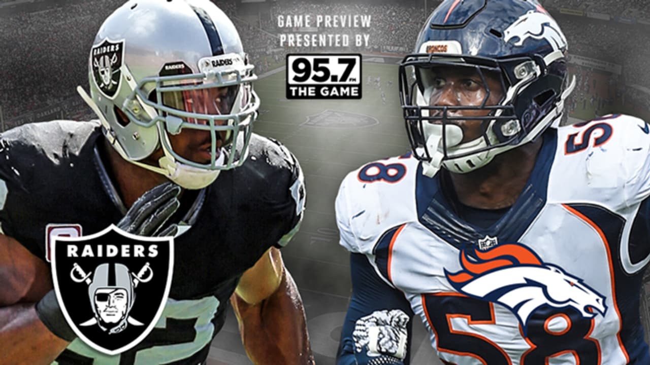 Raiders Regresan a Casa Contra Denver