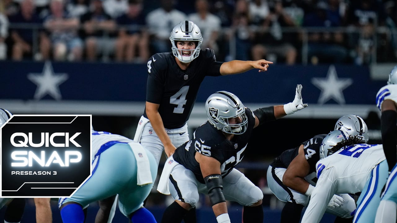 Game Recap: Las Vegas Raiders fall to Dallas Cowboys in preseason finale