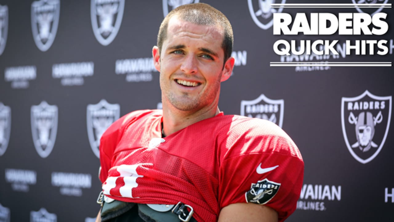 Quarterback Derek Carr: "We Love Playing For Them"