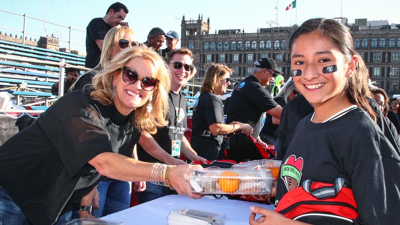 Raiders, Del Rio Foundation, NFL Team Up In Mexico City