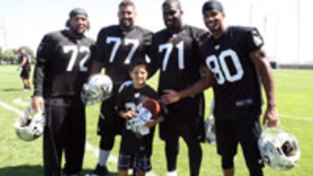 Streater and Raiders Make Dream Come True